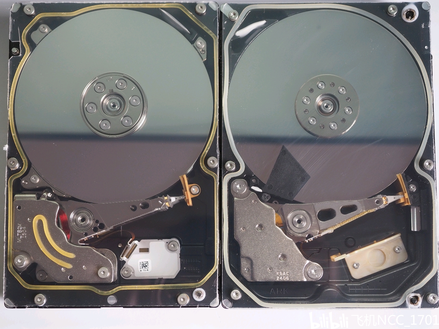 希捷 Constellation ES.3 ST4000NM0033 拆解图赏 - 哔哩哔哩