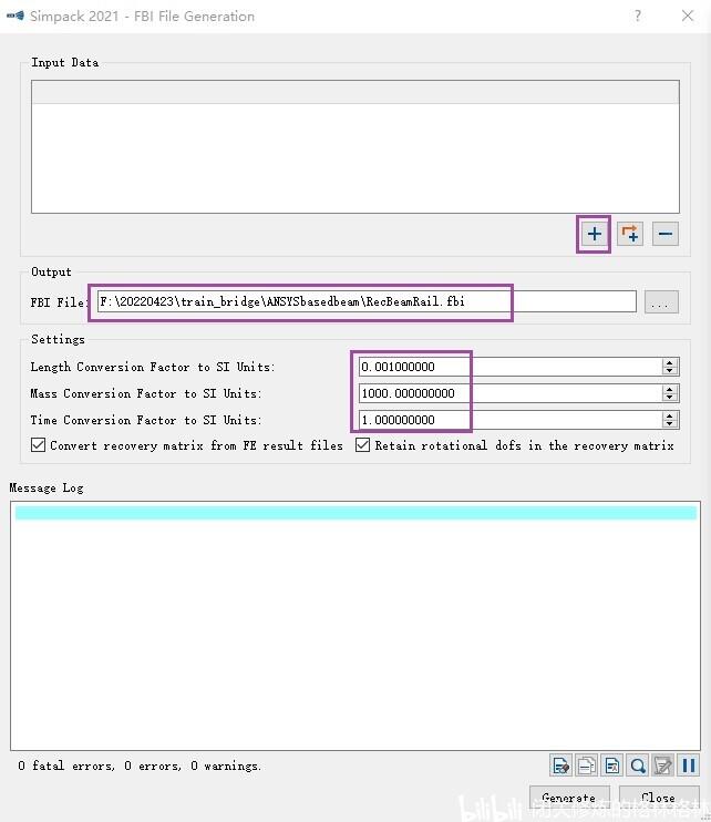 ANSYS生成梁单元矩形梁并导入SIMPACK生成fbi文件 - 哔哩哔哩