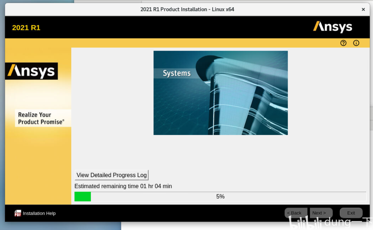 Linux (CentOS 7) 下安装Ansys 2021 R1 教程 - 哔哩哔哩