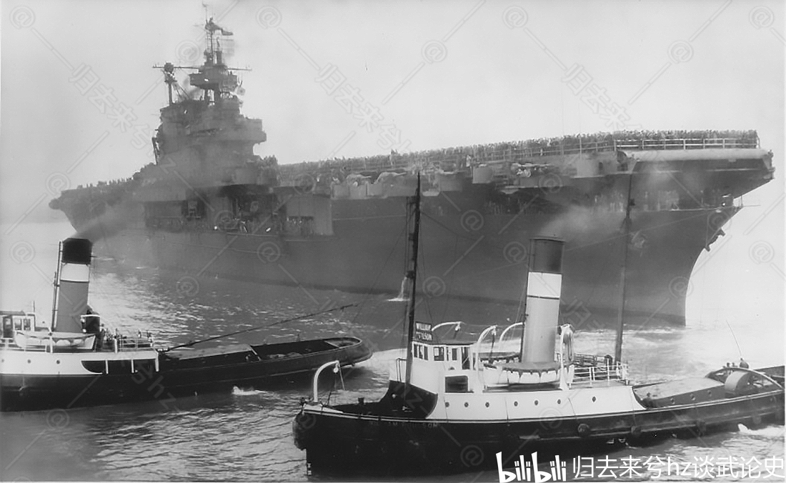 历史名舰——永远的大E，美国CV-6企业号航空母舰 - 哔哩哔哩