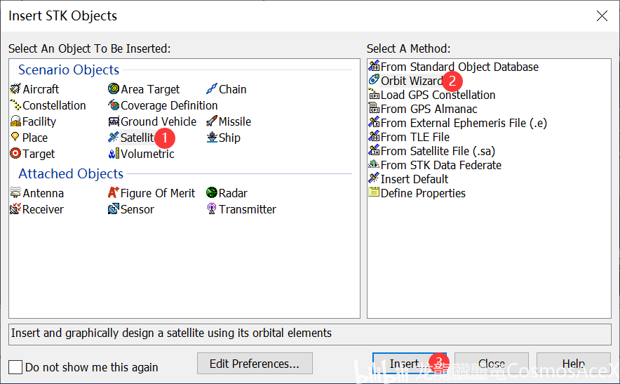 Lesson 2 Insert And Configure STK Objects（插入和配置STK对象) - 哔哩哔哩