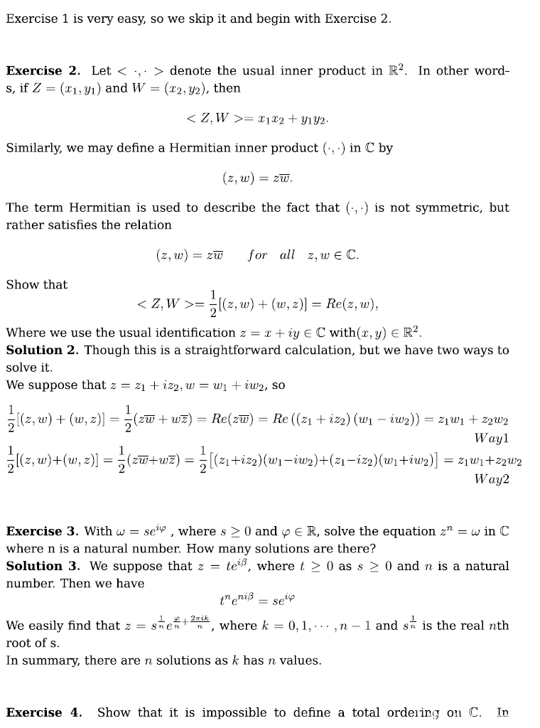 Stein Complex Analysis 复分析第一章答案 - 哔哩哔哩