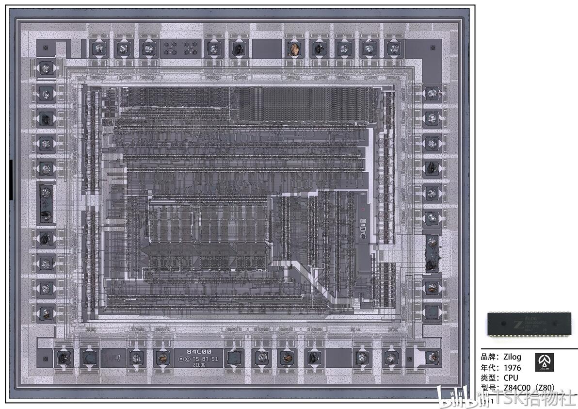 时代脚印-Zilog Z80 CPU - 哔哩哔哩