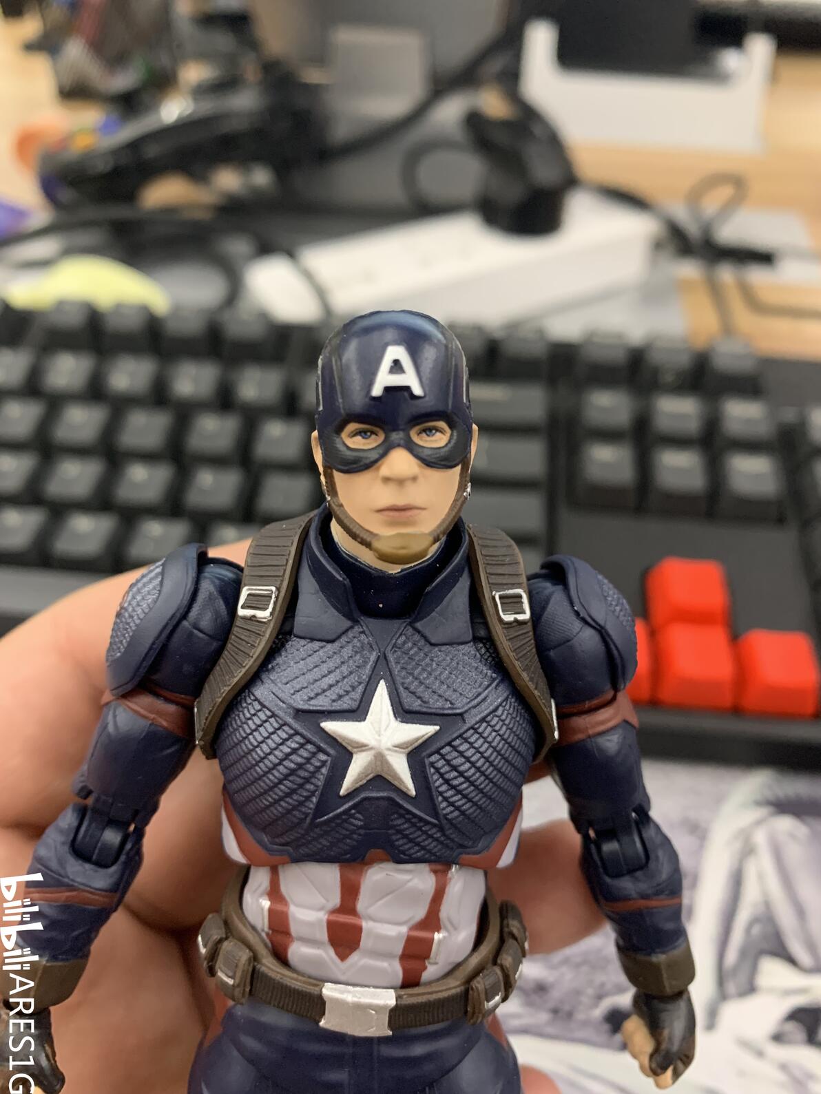 MAFEX NO.130 美国队长（End Game ver.）可动玩具测评 - 哔哩哔哩