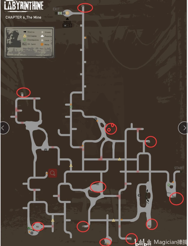 labyrinthine攻略：1-6章隐藏宝箱+地图，怪物图鉴以及针对方法 - 哔哩哔哩