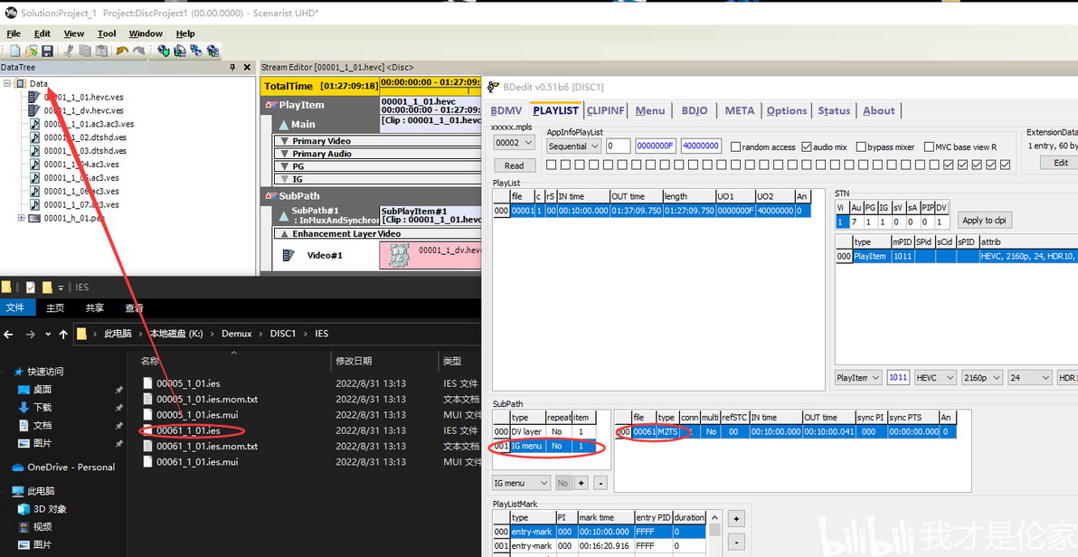 [教程]使用Scenarist UHD给UHDBD原盘简单添加字幕 - 哔哩哔哩