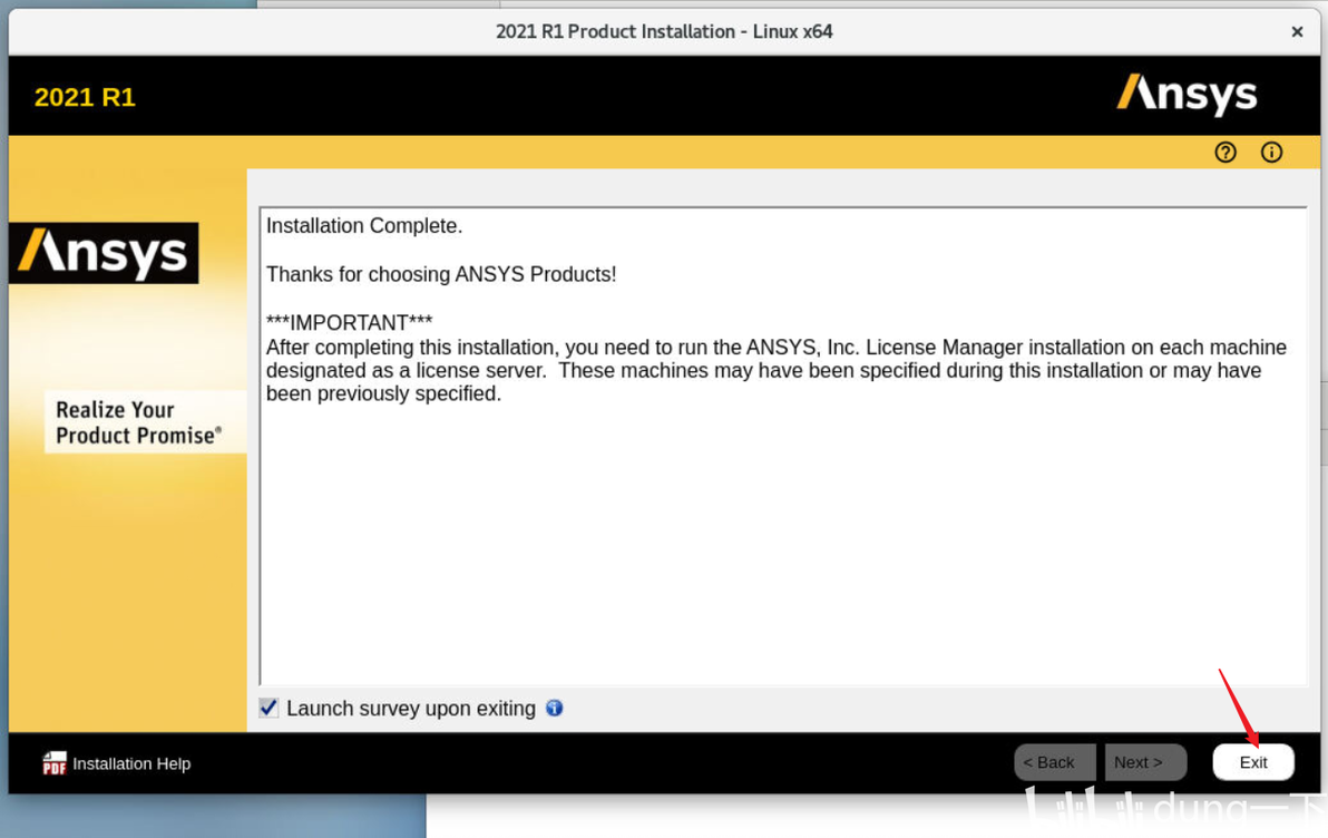 Linux (CentOS 7) 下安装Ansys 2021 R1 教程 - 哔哩哔哩