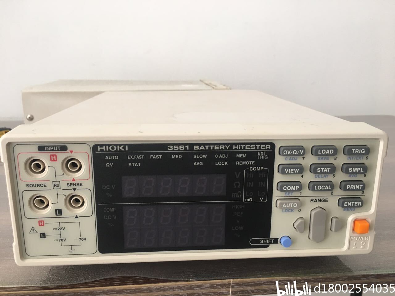 日置HIOKI BT3561电池测试仪 - 哔哩哔哩