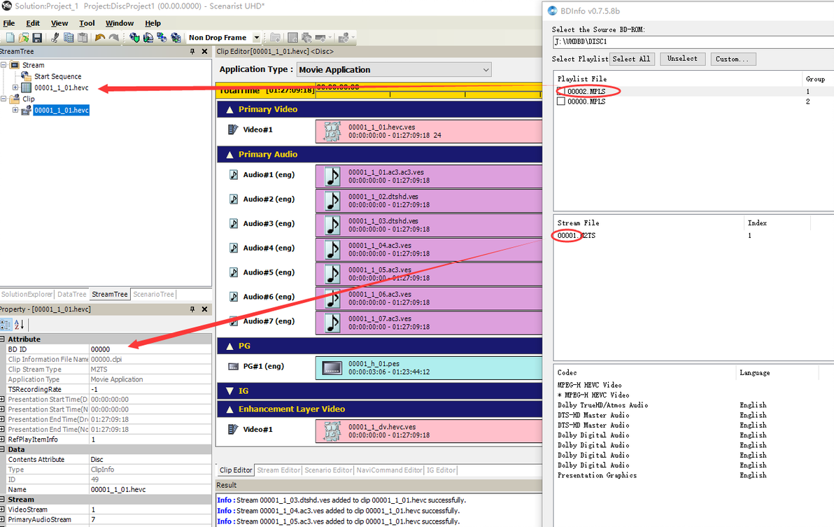 [教程]使用Scenarist UHD给UHDBD原盘简单添加字幕 - 哔哩哔哩