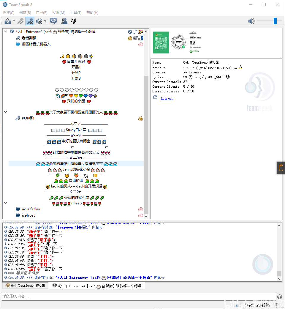 teamspeak3频道美化心得 - 哔哩哔哩