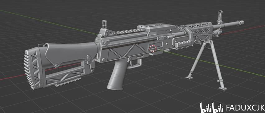 国产QJY201型7.62mm通用机枪 - 哔哩哔哩