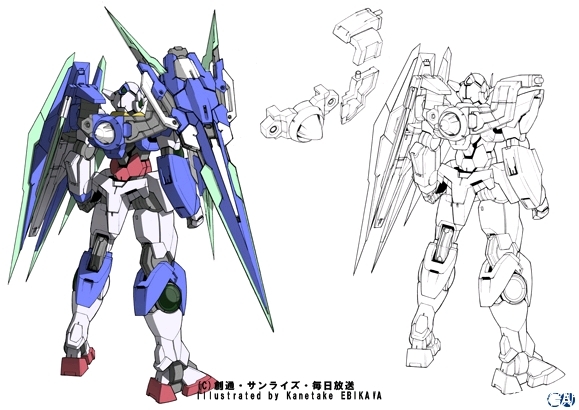 全刃式量子型00Q - 哔哩哔哩