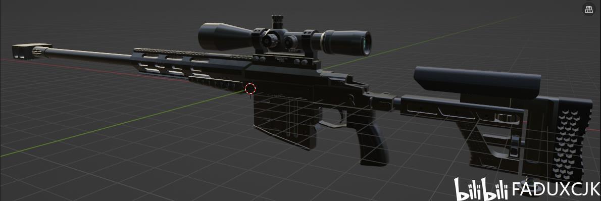 国产QBU201型12.7mm高精度狙击步枪 - 哔哩哔哩