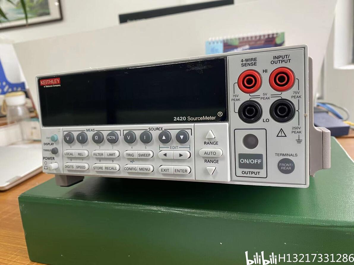 keithley2430数字源表使用说明 - 哔哩哔哩