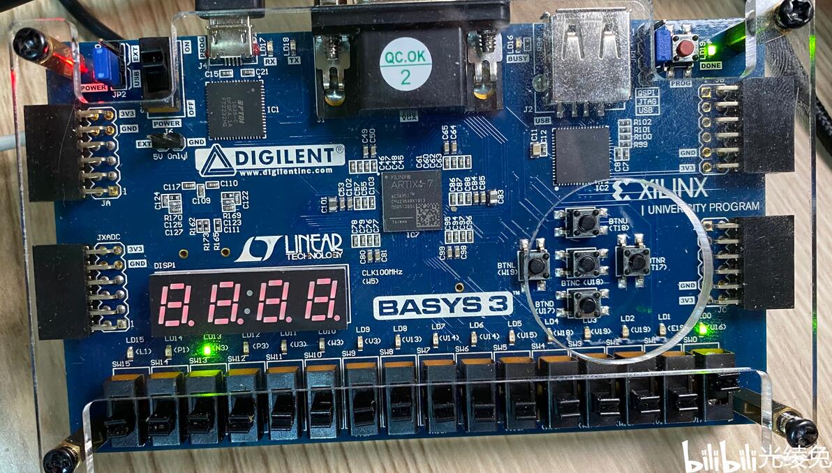 基于BASYS 3 FPGA开发板及Verilog、Matlab、Photoshop实现VGA接显示屏的动图显示 - 哔哩哔哩