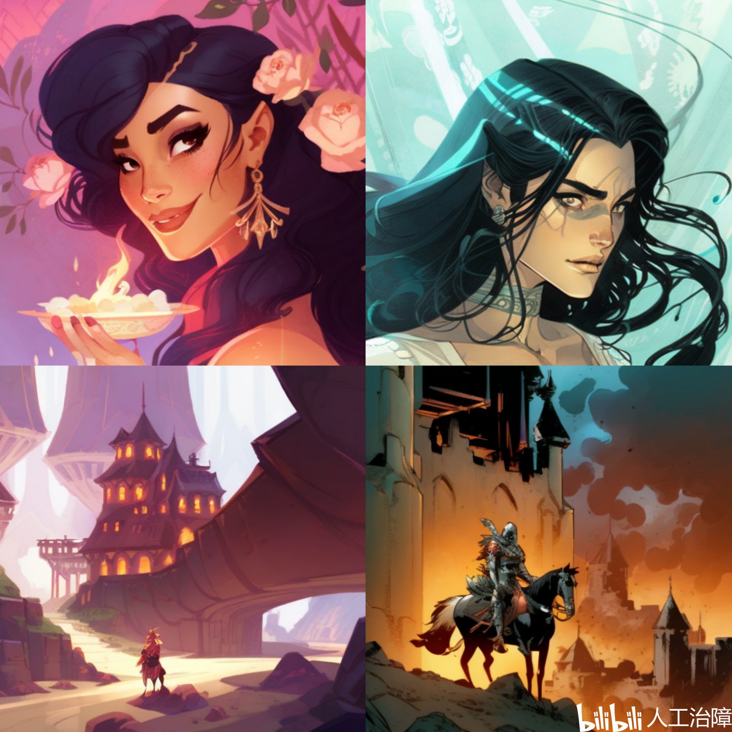 Stable Diffusion不同模型在Colab上面的部署 - 哔哩哔哩