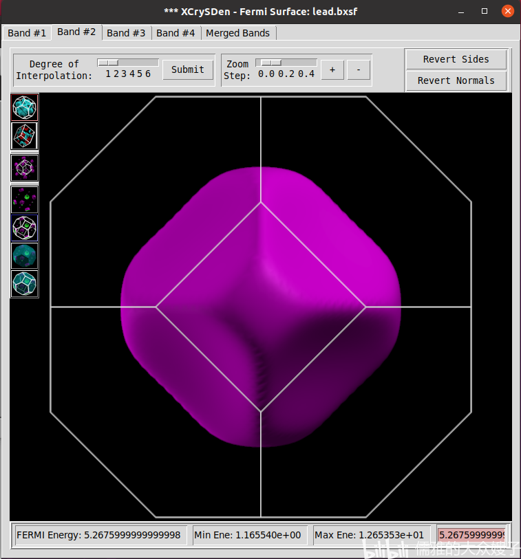 笔记：QE+WANNIER90-Example2-Fermi_surface - 哔哩哔哩