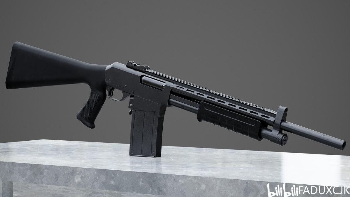 国产雄鹰YJ12-3(BL-18/12J)型战术霰弹枪 - 哔哩哔哩