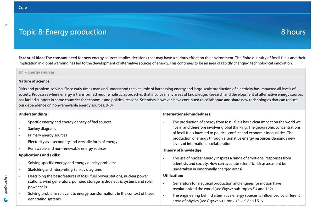 Topic 8 energy production_core_Physics_DP_IB - 哔哩哔哩