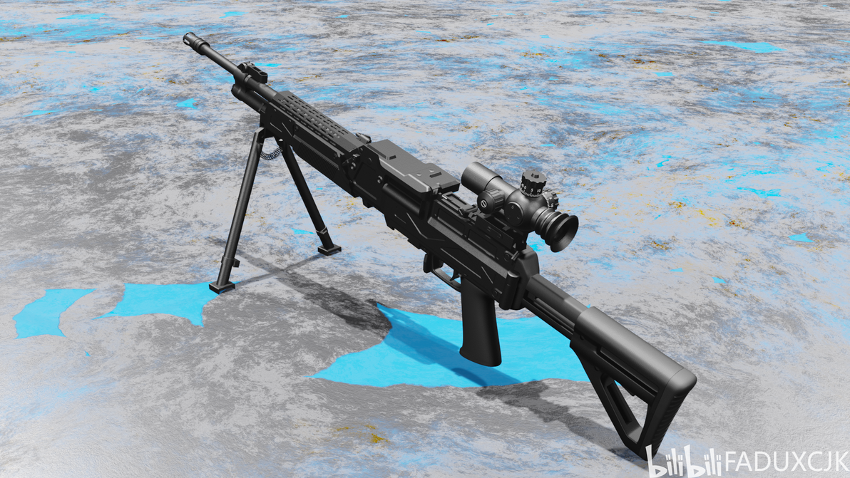 国产QJS201/QJB201班用轻机枪 - 哔哩哔哩