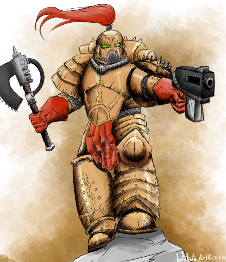 战锤40K人物---雷霆战士（一） - 哔哩哔哩