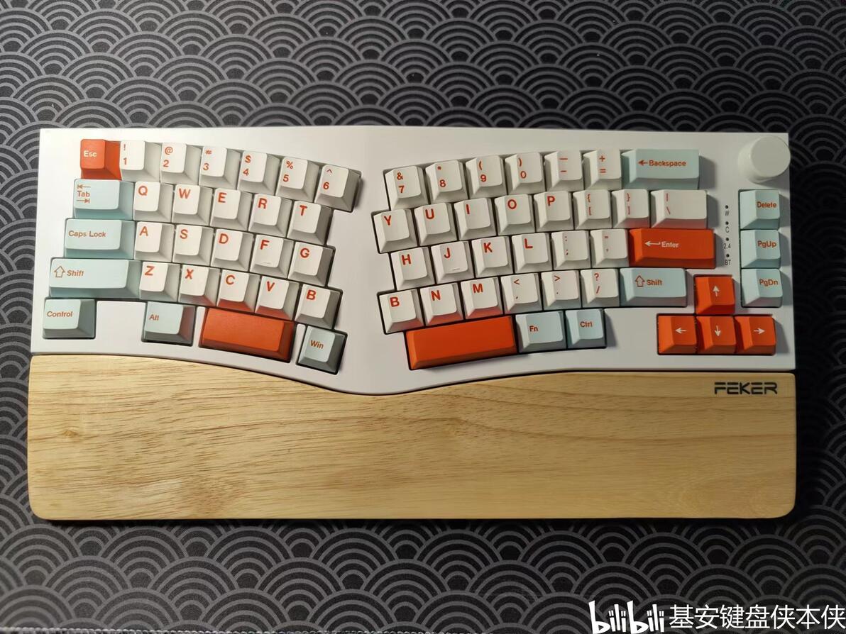 最美、最细节的Alice？配置拉满的Alice？ FEKER Alice80测评 - 哔哩哔哩