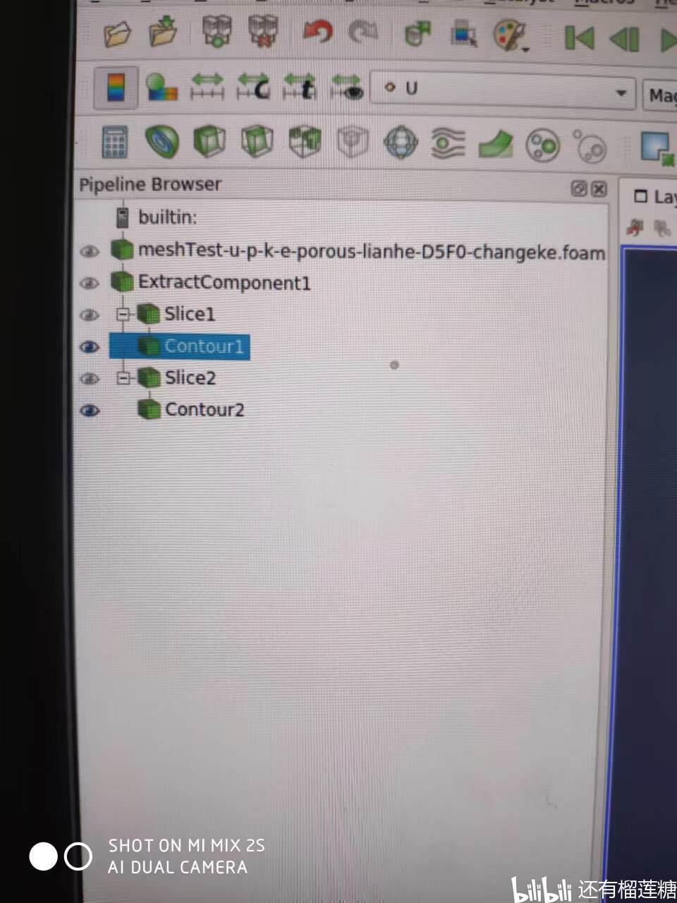 paraview绘制等值面 - 哔哩哔哩