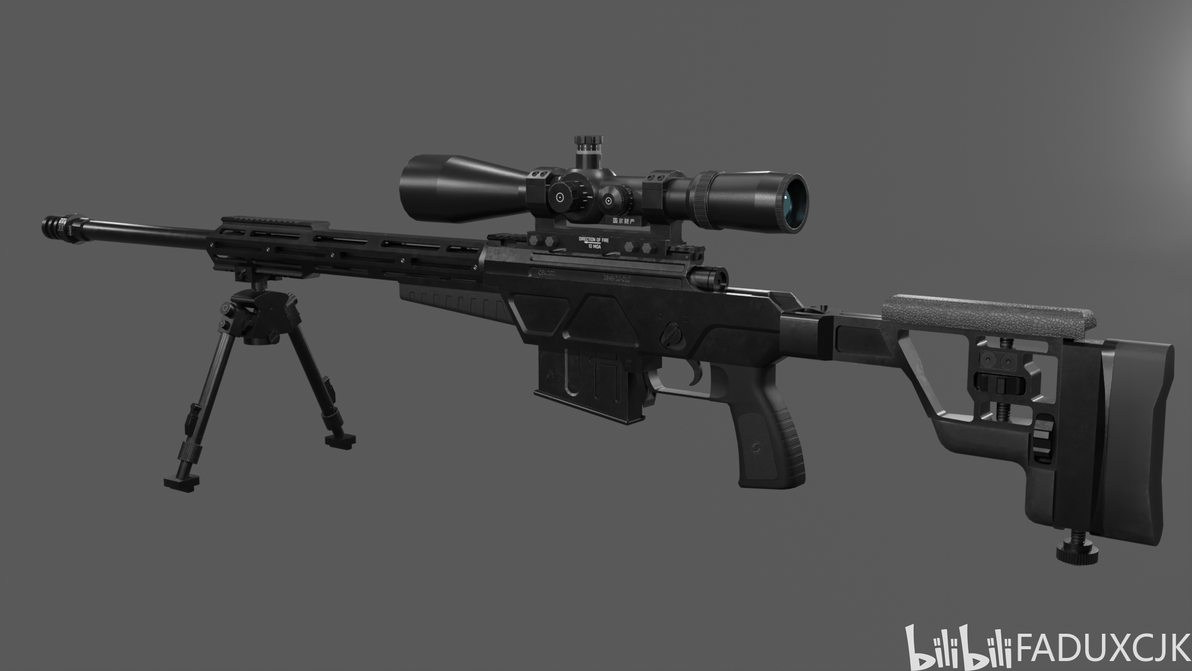 国产QBU202型8.6mm高精度狙击步枪 - 哔哩哔哩
