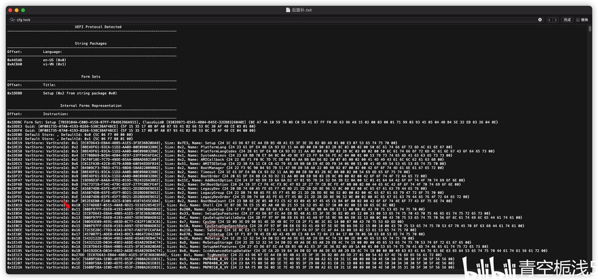 黑苹果解锁cfg lock新姿势----通用教程。可修改bios隐藏设置。 - 哔哩哔哩