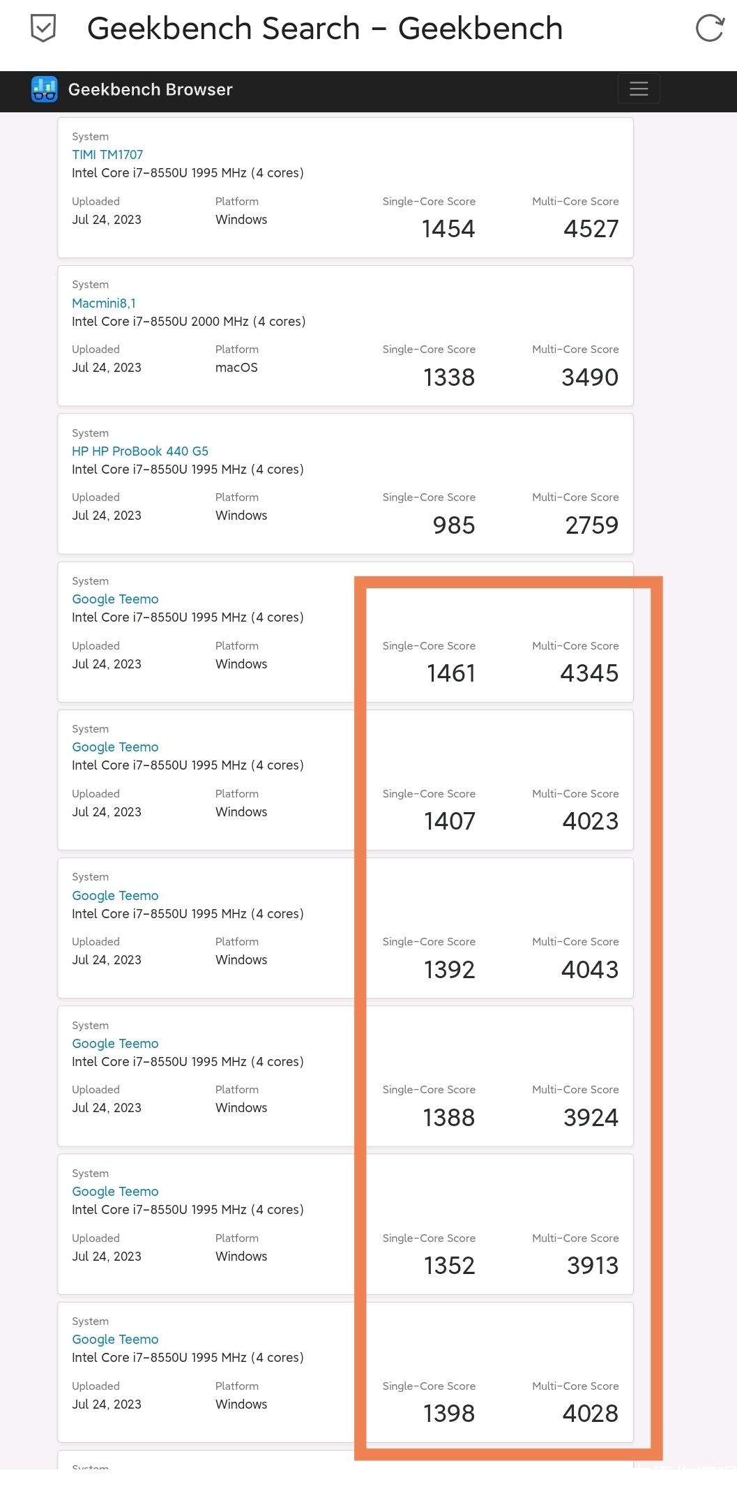 能否以下犯上？华硕chromebox3 i7-8550 解锁功耗指南 - 哔哩哔哩