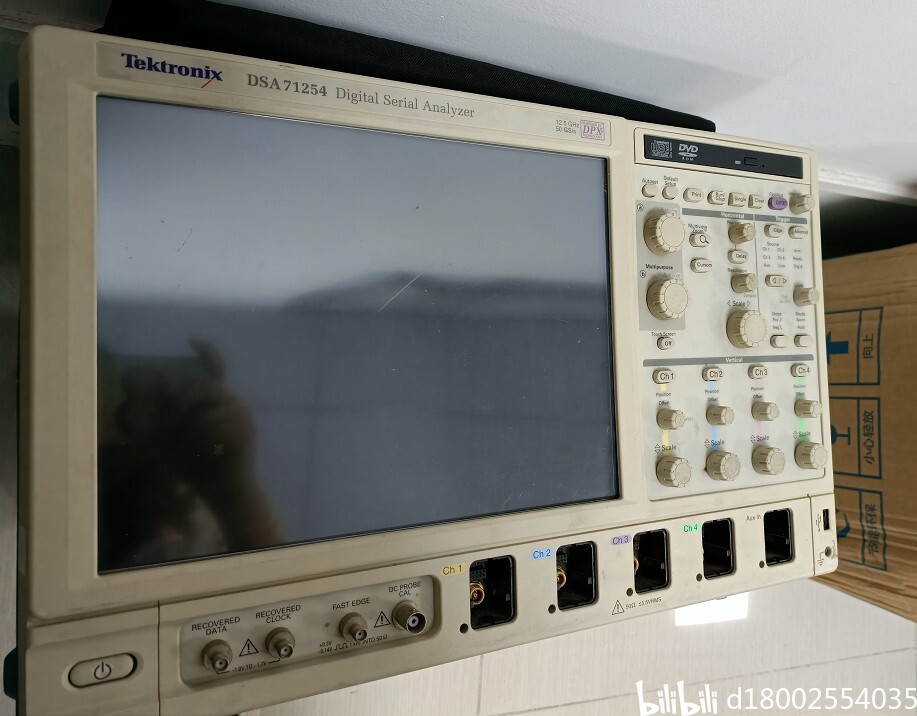 泰克Tektronix DSA71254示波器 - 哔哩哔哩