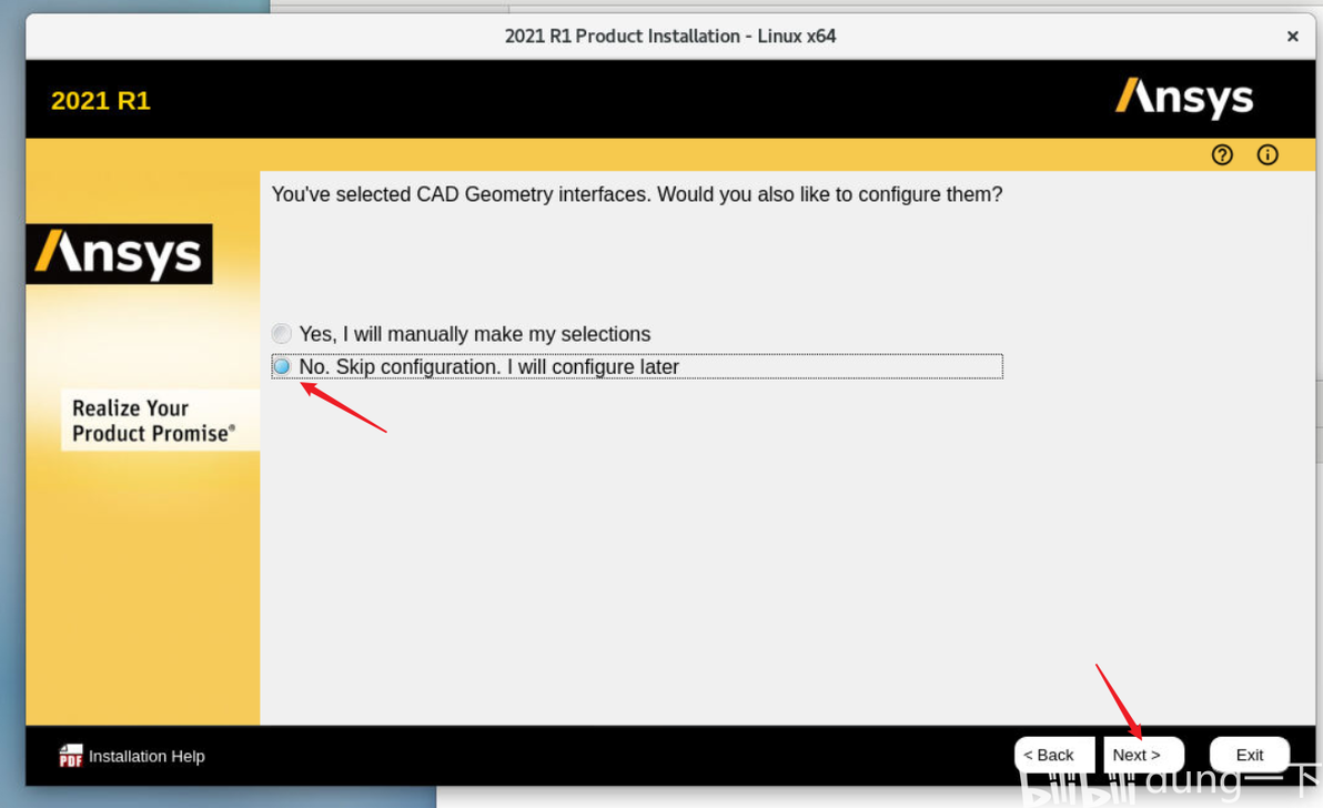 Linux (CentOS 7) 下安装Ansys 2021 R1 教程 - 哔哩哔哩