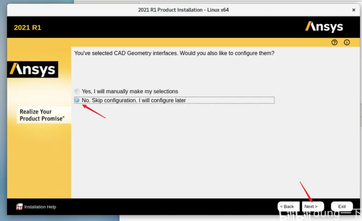 Linux (CentOS 7) 下安装Ansys 2021 R1 教程 - 哔哩哔哩