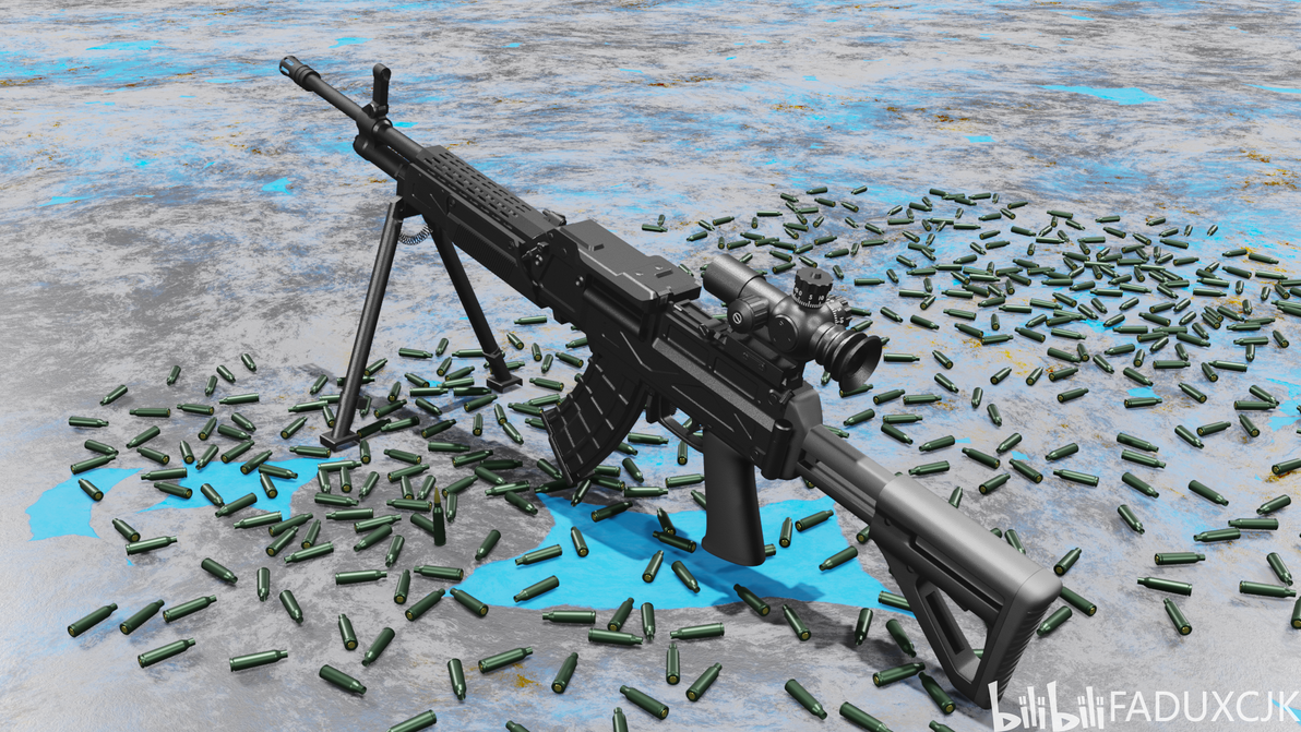国产QJS201/QJB201班用轻机枪 - 哔哩哔哩