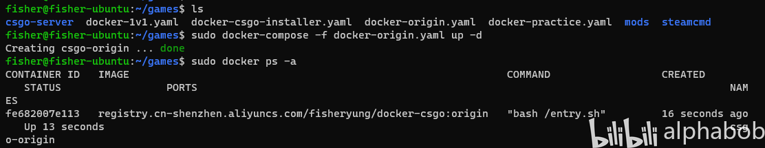 Docker搭建CSGO游戏服务器 - 哔哩哔哩
