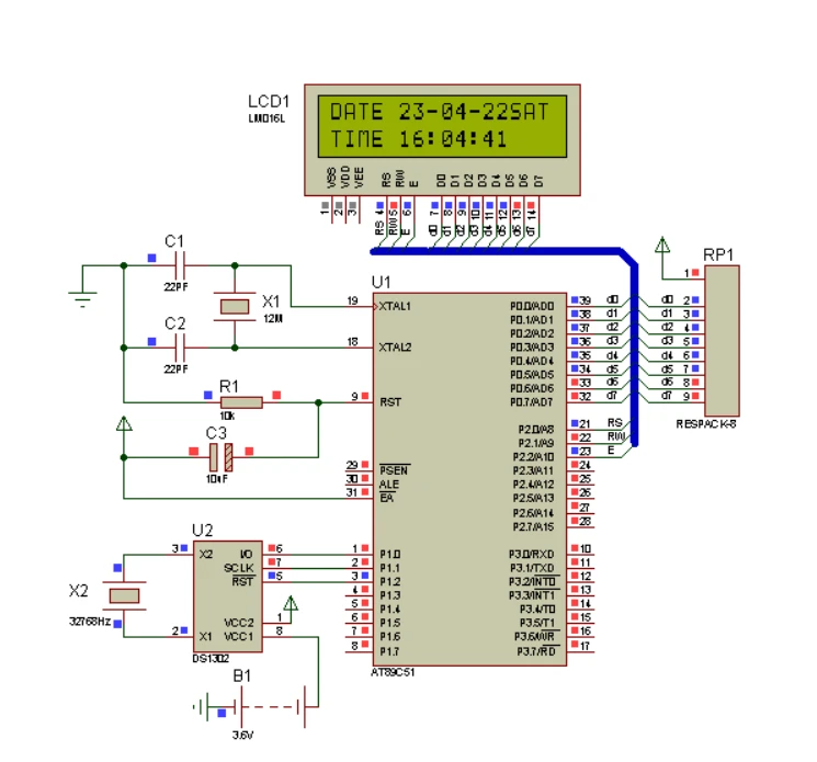《零基础学习（51单片机+Proteus仿真）单片机设计54例》（逗比小憨憨） - 哔哩哔哩