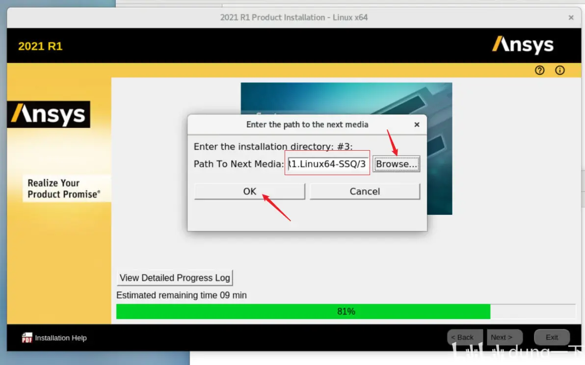 Linux (CentOS 7) 下安装Ansys 2021 R1 教程 - 哔哩哔哩