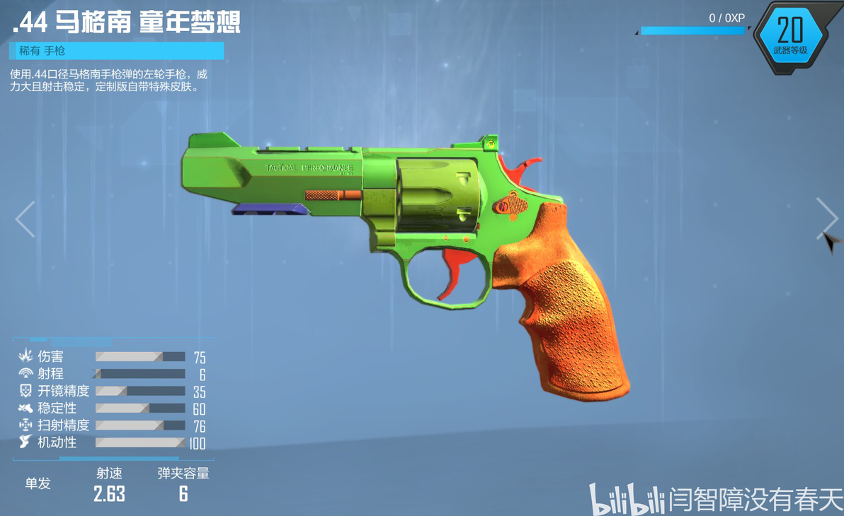 你那点干货也配自称“老玩家”？—CODOL全武器、精通名片展示分析（手枪） - 哔哩哔哩