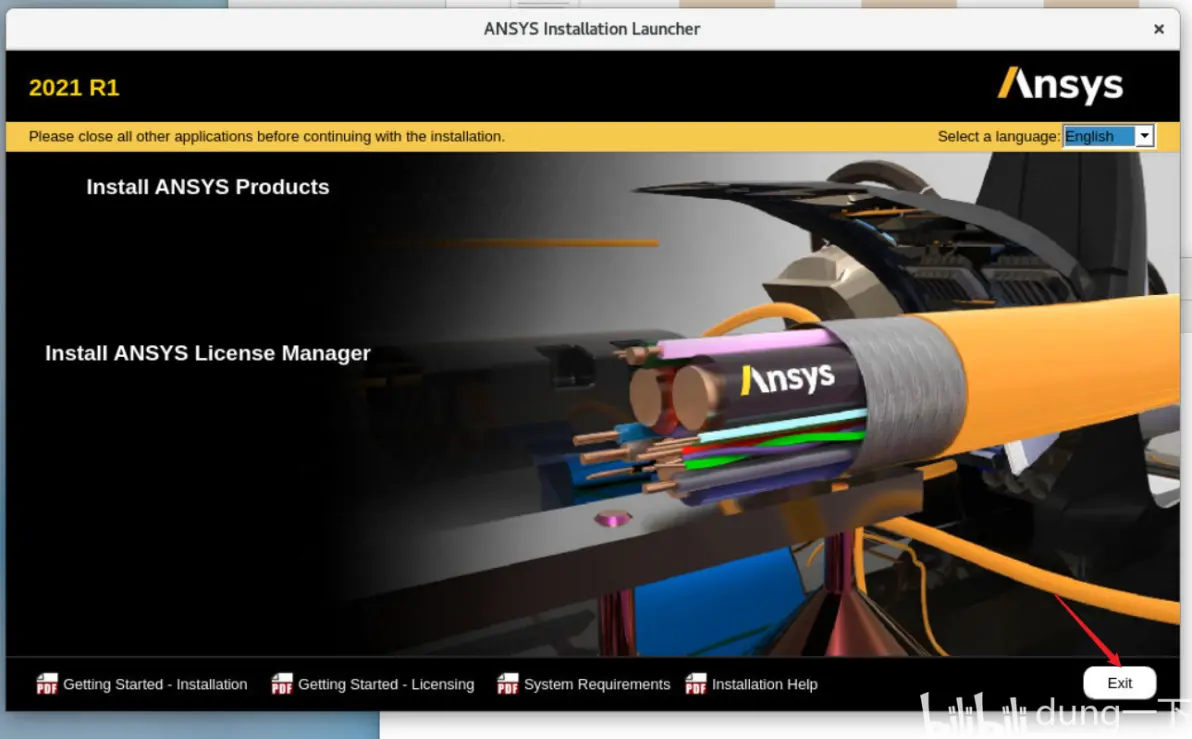 Linux (CentOS 7) 下安装Ansys 2021 R1 教程 - 哔哩哔哩