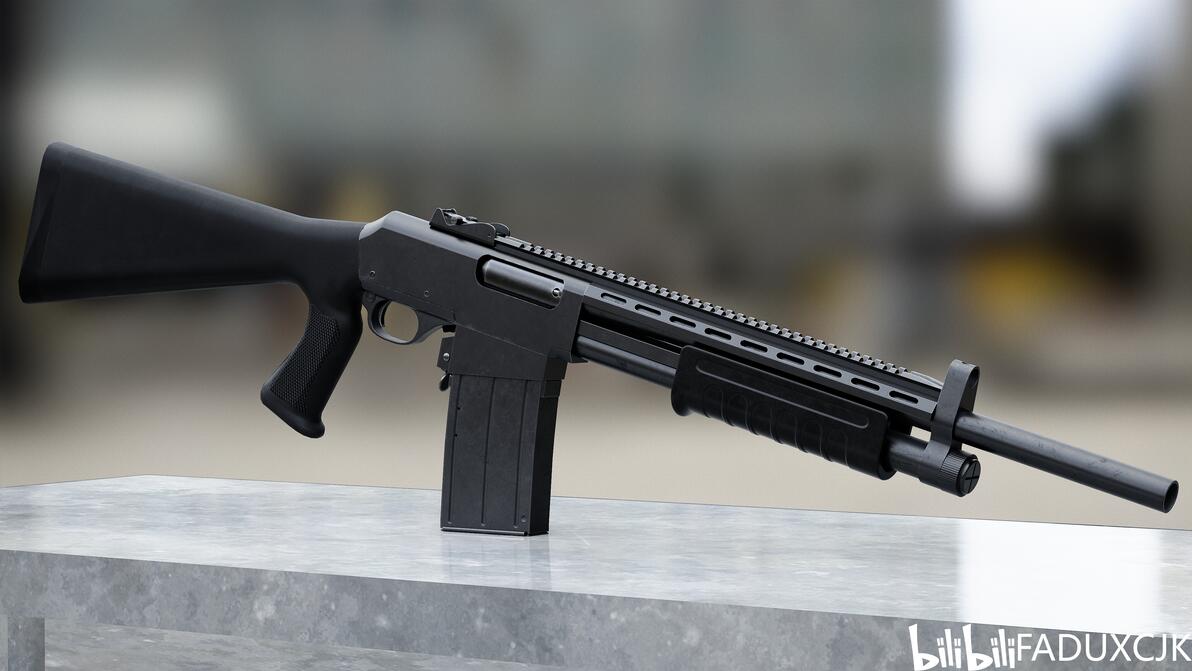 国产雄鹰YJ12-3(BL-18/12J)型战术霰弹枪 - 哔哩哔哩