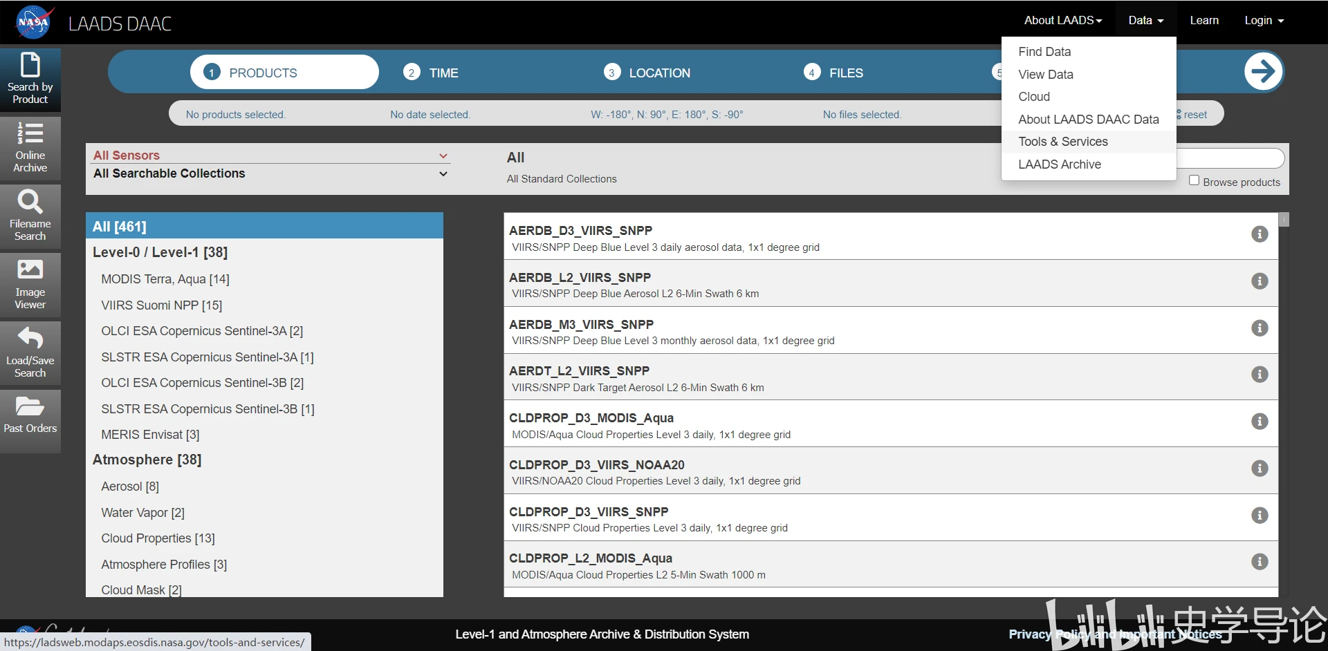 如何批量处理MODIS数据？教你使用HEG工具！ - 哔哩哔哩