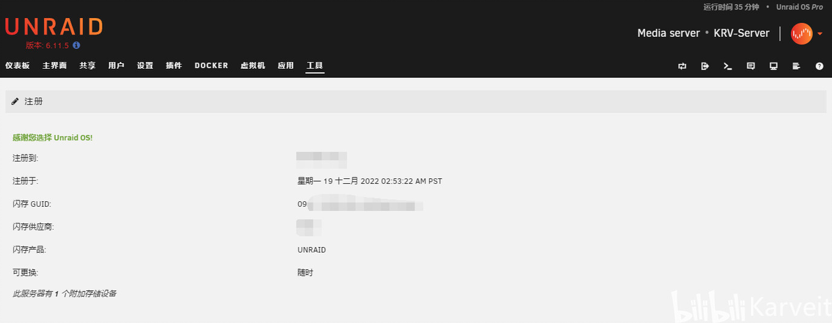 保姆级幼教级UNRAID入门，和解决插件商店及插件安装的网络问题 - 哔哩哔哩