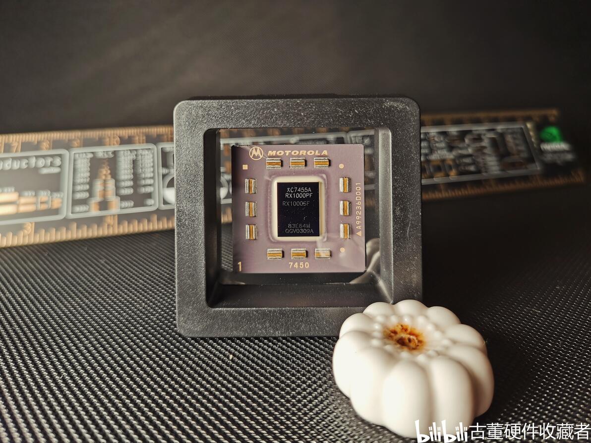 古董CPU收藏 摩托罗拉MOTOROLA PowerPC G4 7450 1000Mhz - 哔哩哔哩