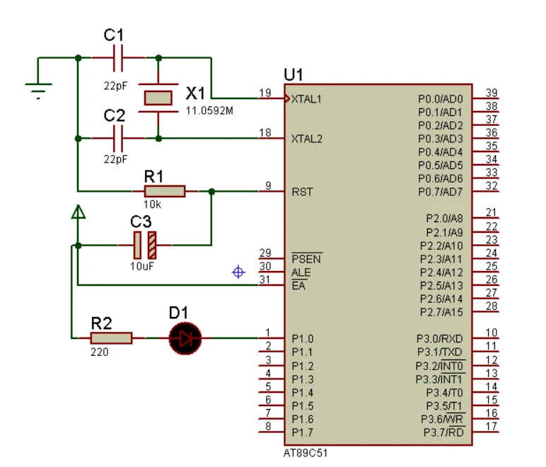 《零基础学习（51单片机+Proteus仿真）单片机设计54例》（逗比小憨憨） - 哔哩哔哩