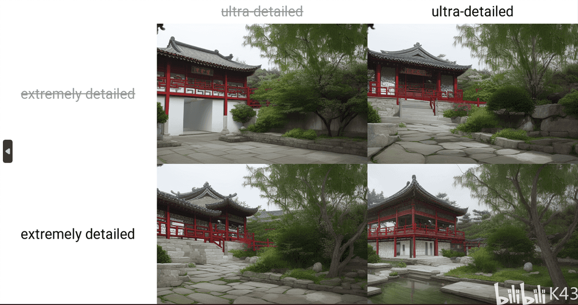 【Stable Diffusion】网传清晰tags对图像的影响测试 - 哔哩哔哩