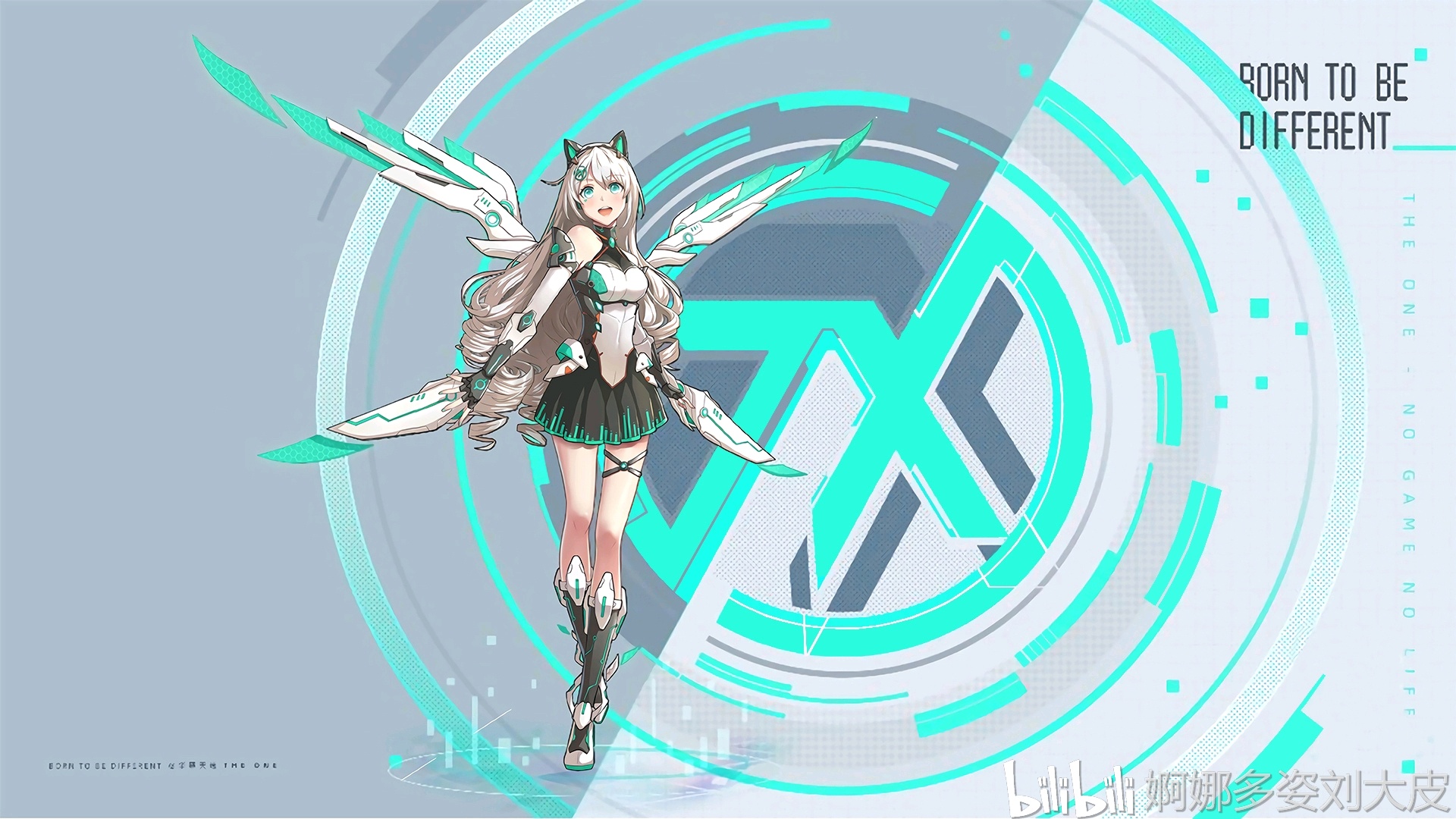 华硕天选“华姬”壁纸 哔哩哔哩