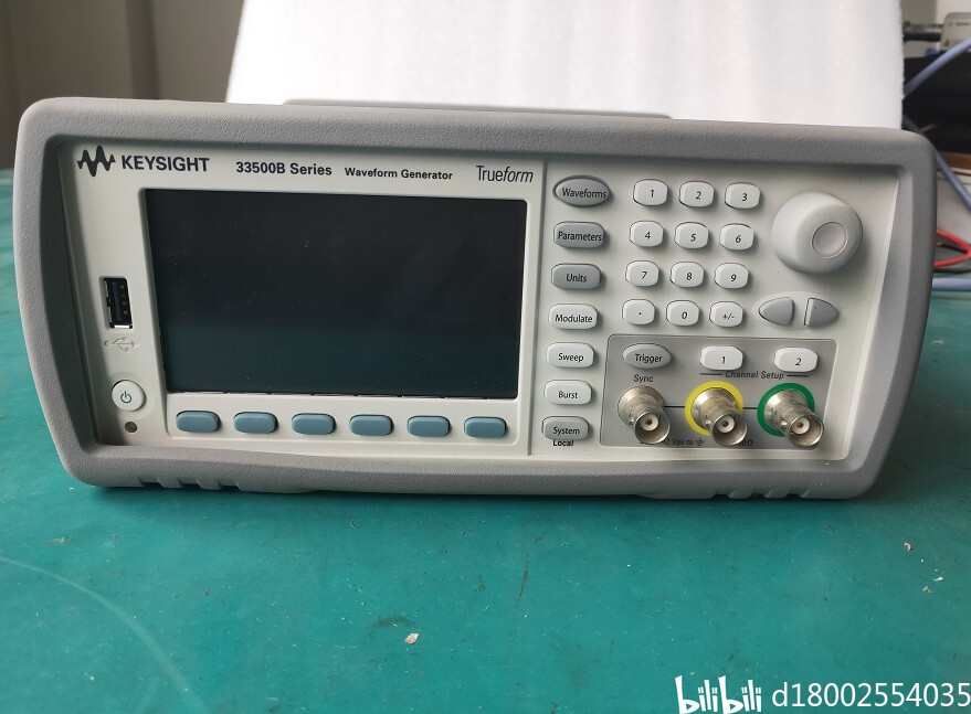 Agilent安捷伦/是德科技KEYSIGHT 33522B 波形发生器 - 哔哩哔哩