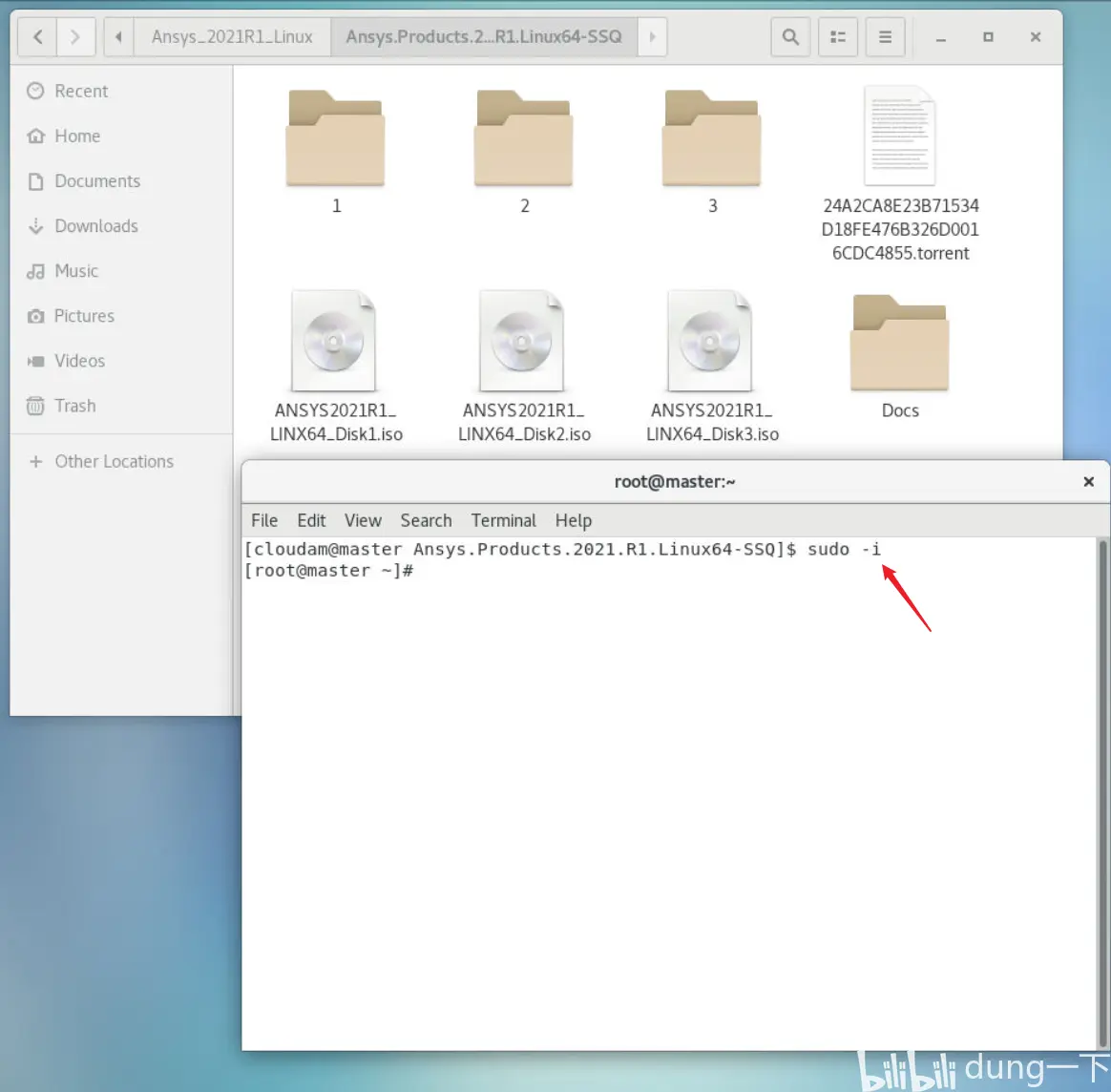 Linux (CentOS 7) 下安装Ansys 2021 R1 教程 - 哔哩哔哩