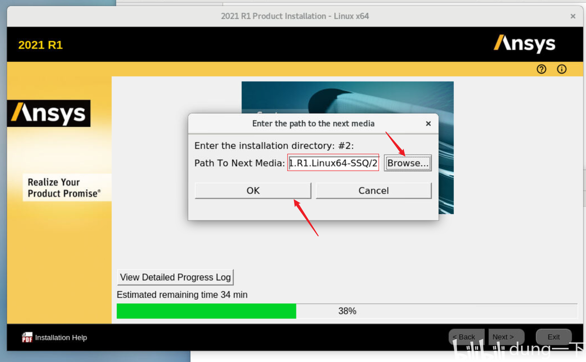Linux (CentOS 7) 下安装Ansys 2021 R1 教程 - 哔哩哔哩
