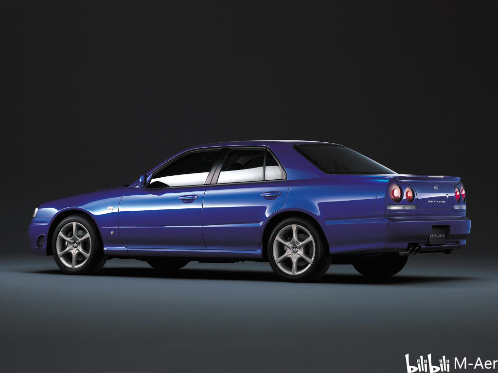 中古车型系列63——日产Skyline R34 - 哔哩哔哩